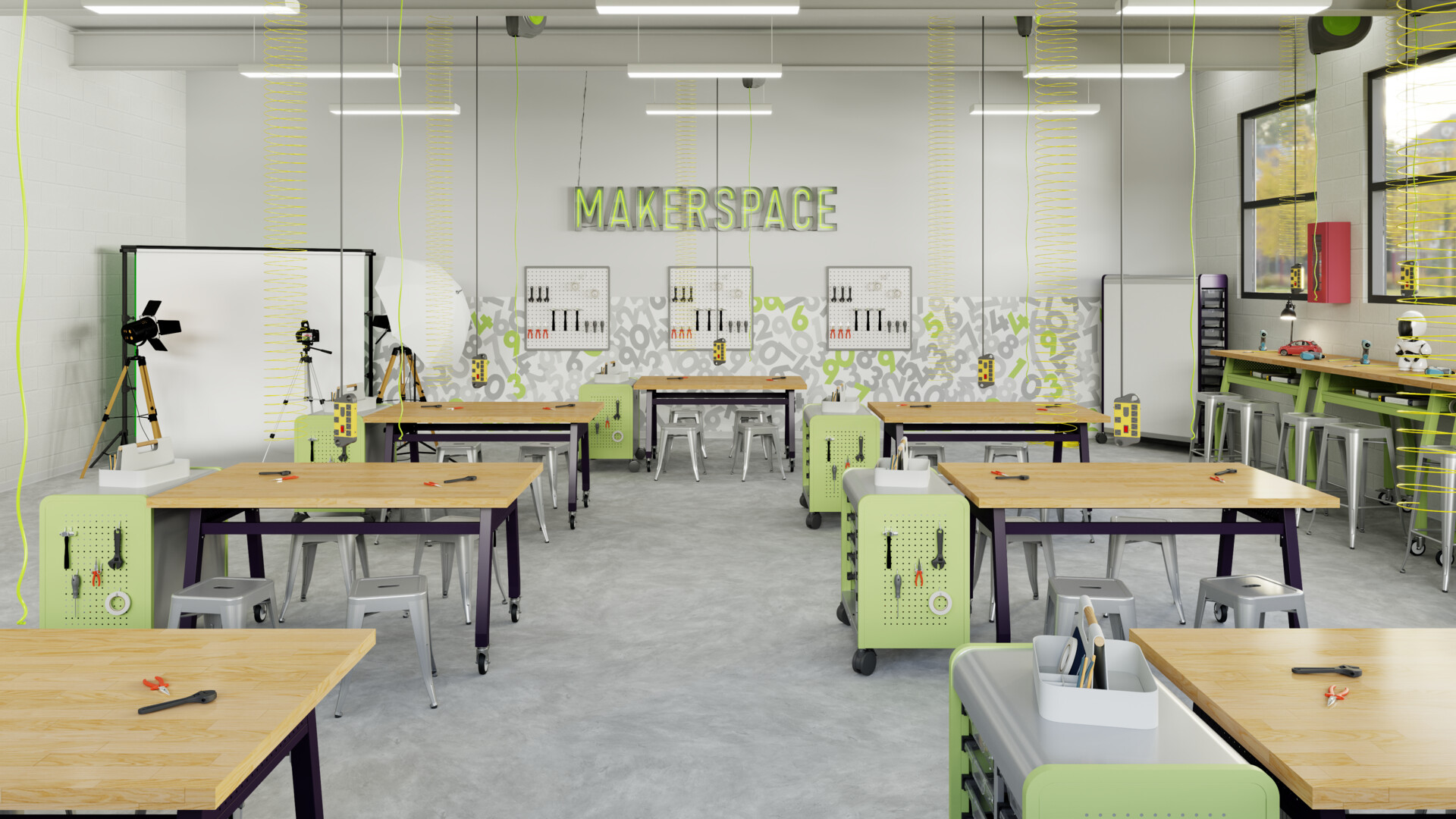 ArtStation - Makerspace STEM Room Visualization