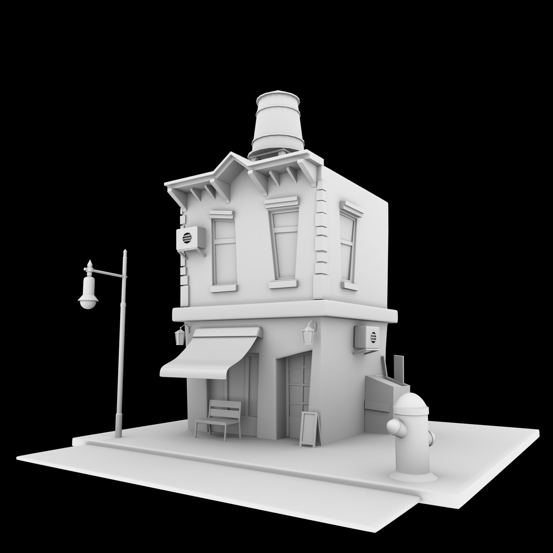 ArtStation - Cartoon House