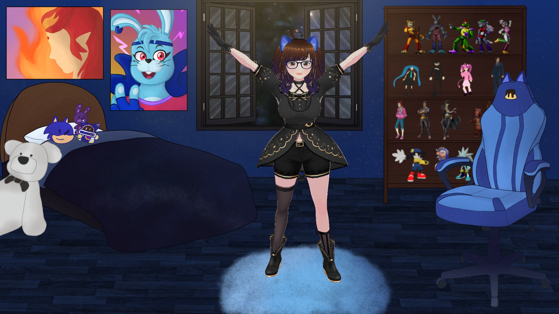 ArtStation - Just Chatting Background