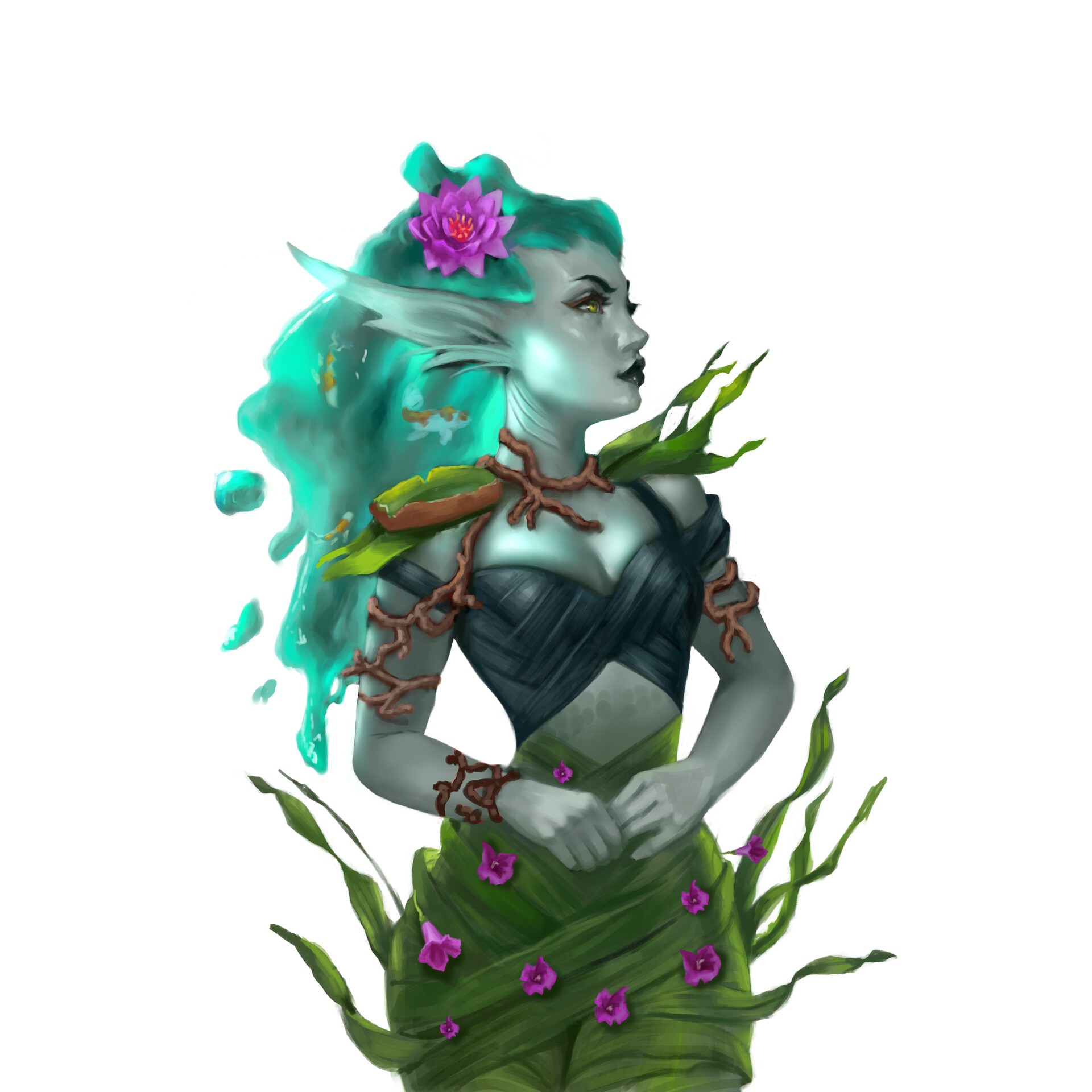 ArtStation - Water Nymph