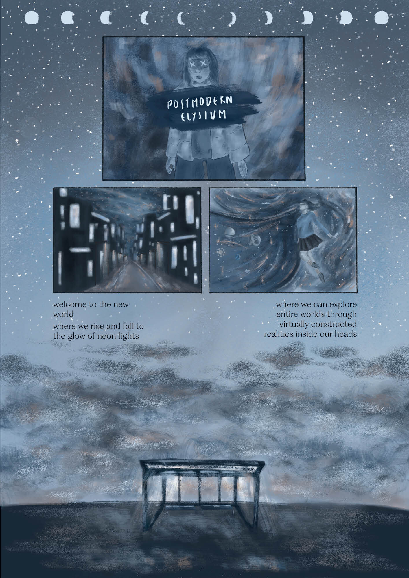 ArtStation - Postmodern Elysium Comic