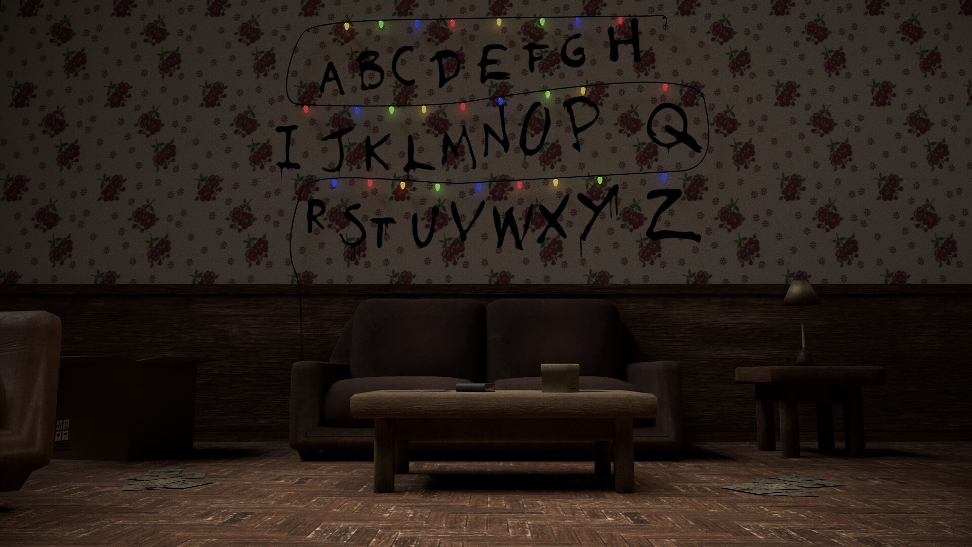 ArtStation - Stranger Things Byers House