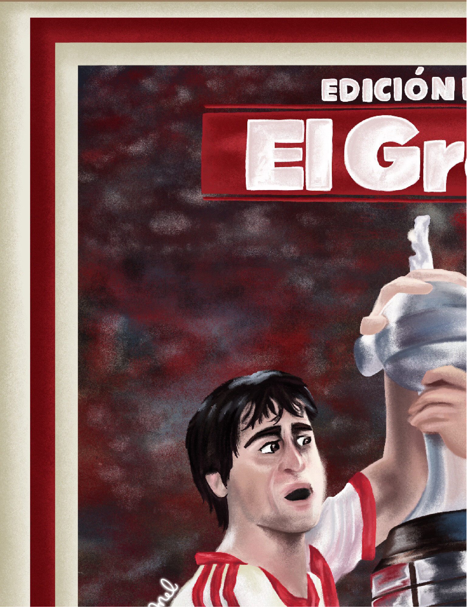 Melany Denise - Beto Alonso, River Plate