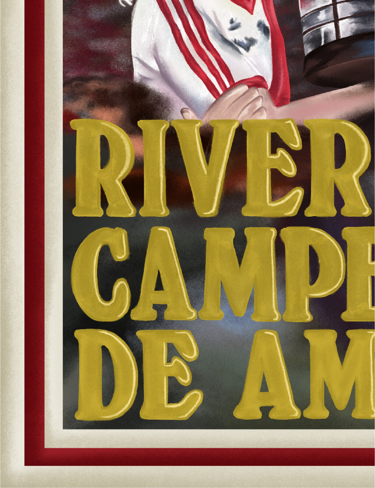 Melany Denise - Beto Alonso, River Plate