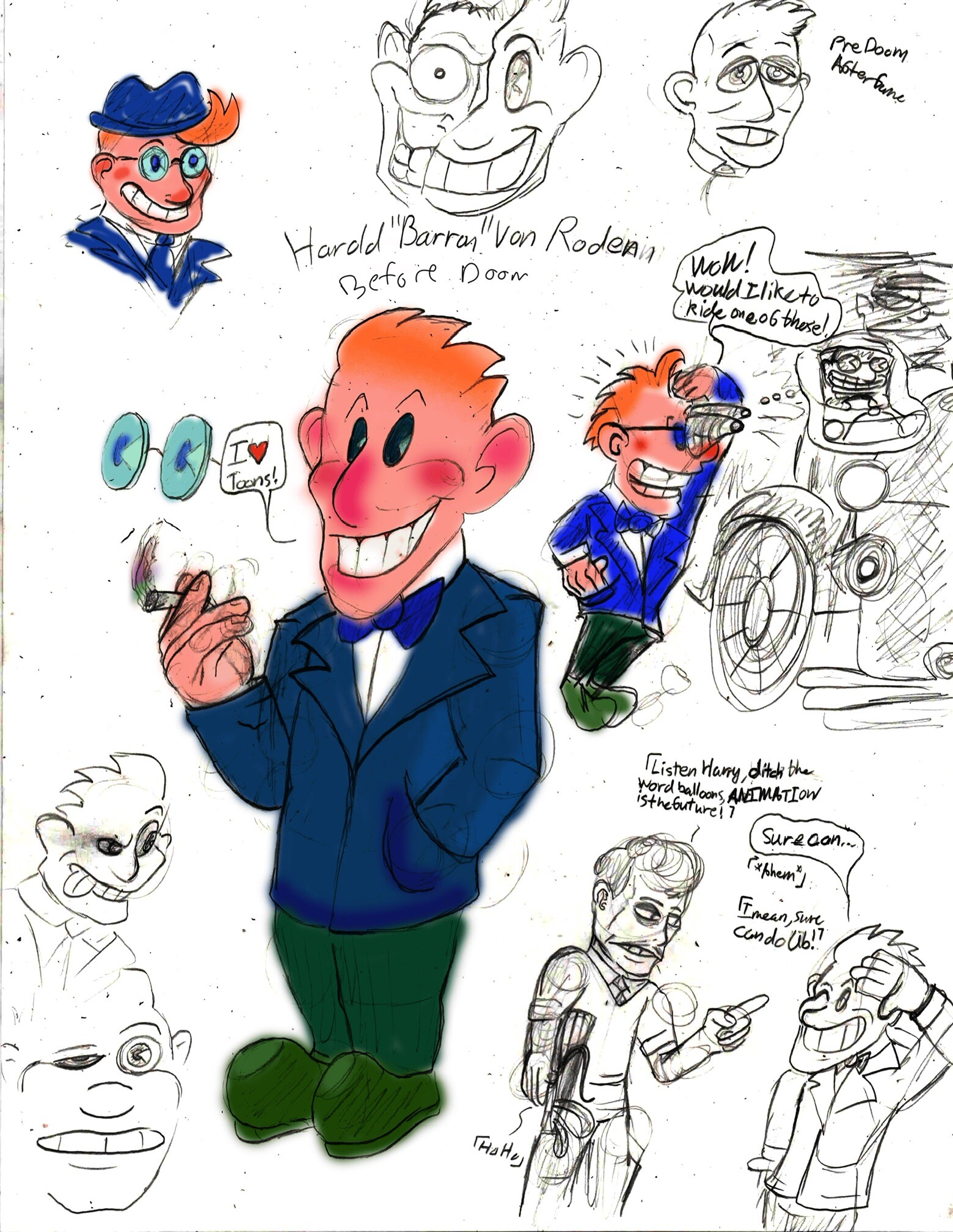 Judge Doom Toon Form