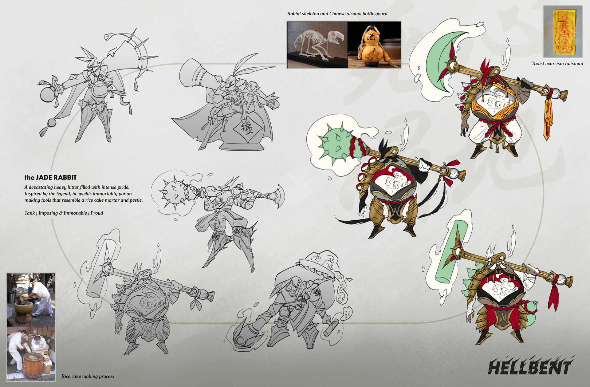 Christina Qi - HELLBENT characters
