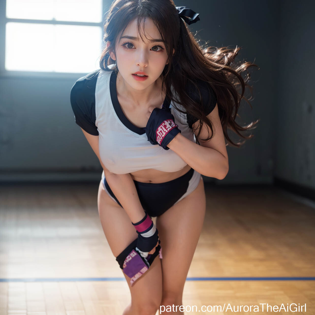 ArtStation - Ai Girl NSFW - Physical education session