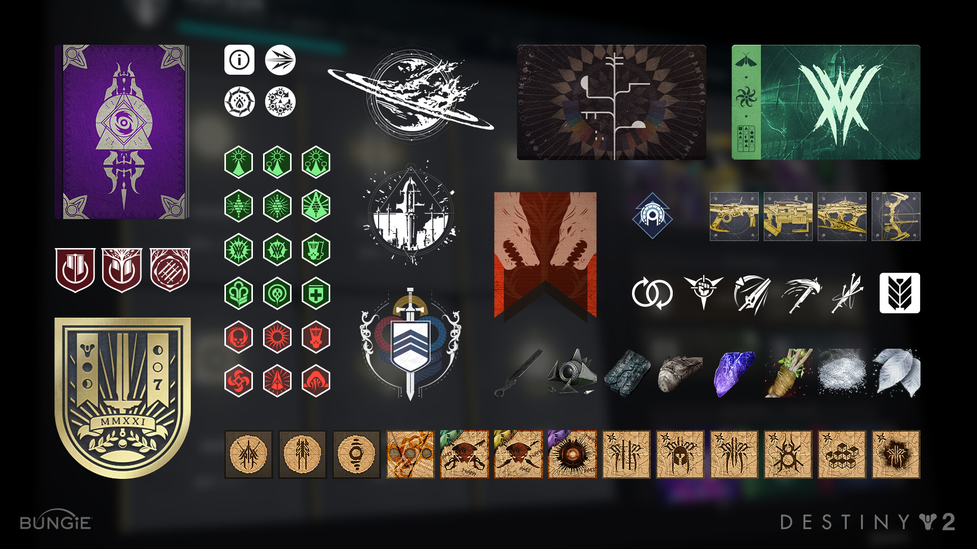 Destiny Game Symbols