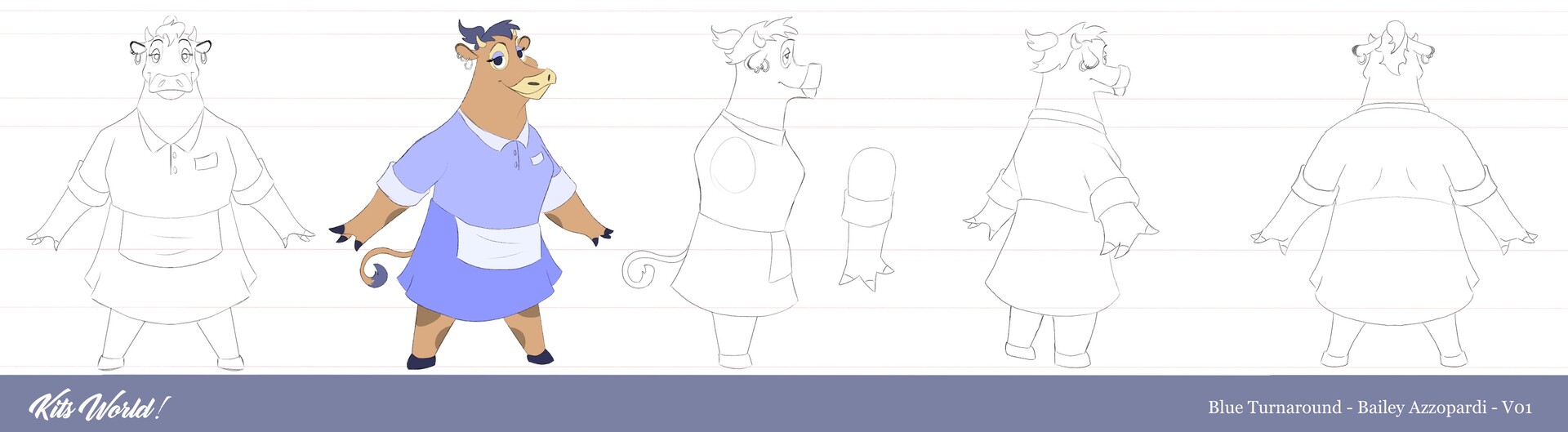 ArtStation - Blue Turnaround