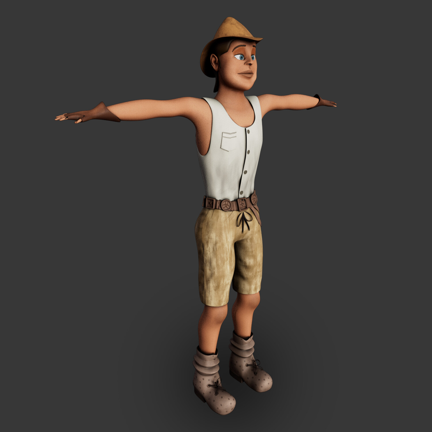 ArtStation - Hunter Man Character