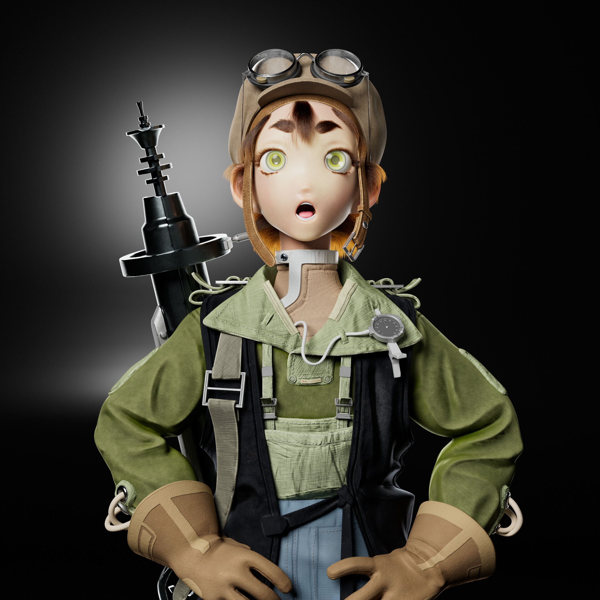 ArtStation - Gun Girl