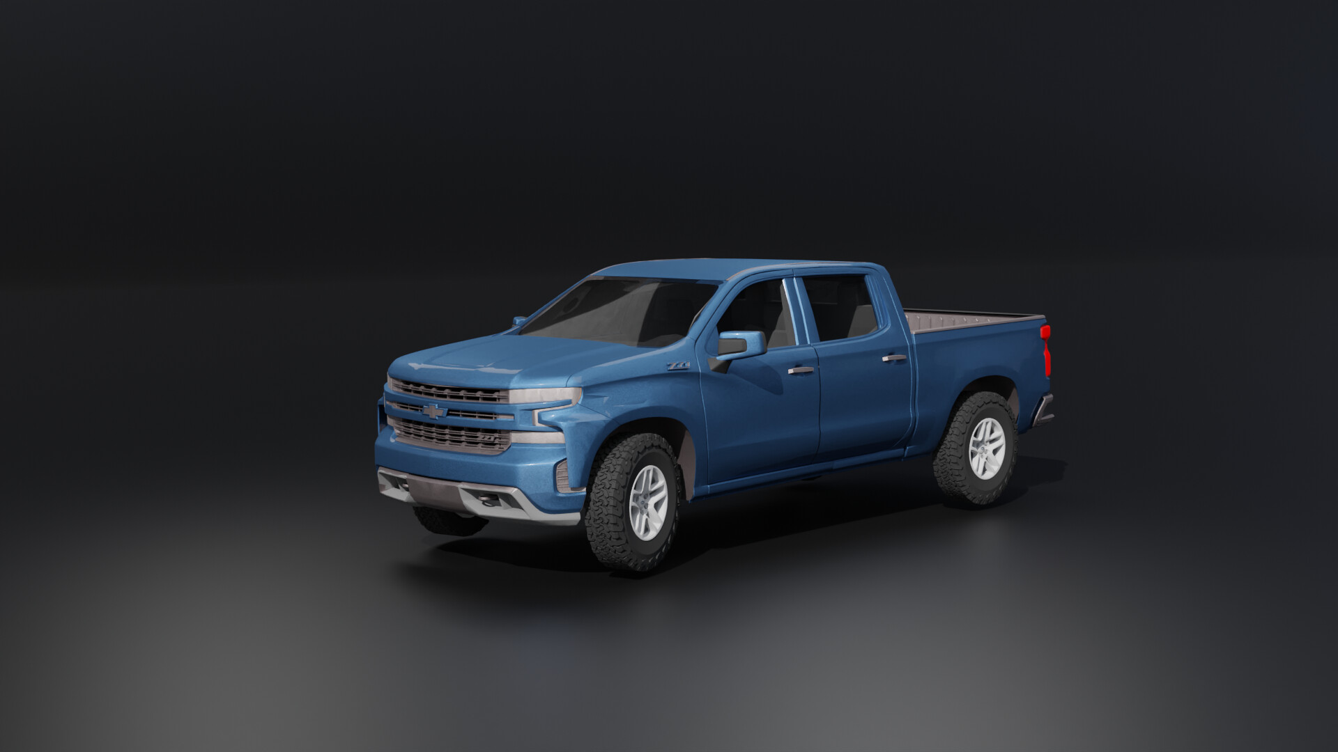 ArtStation - My Another Personal Project "Chevrolet Silverado 1500" i ...