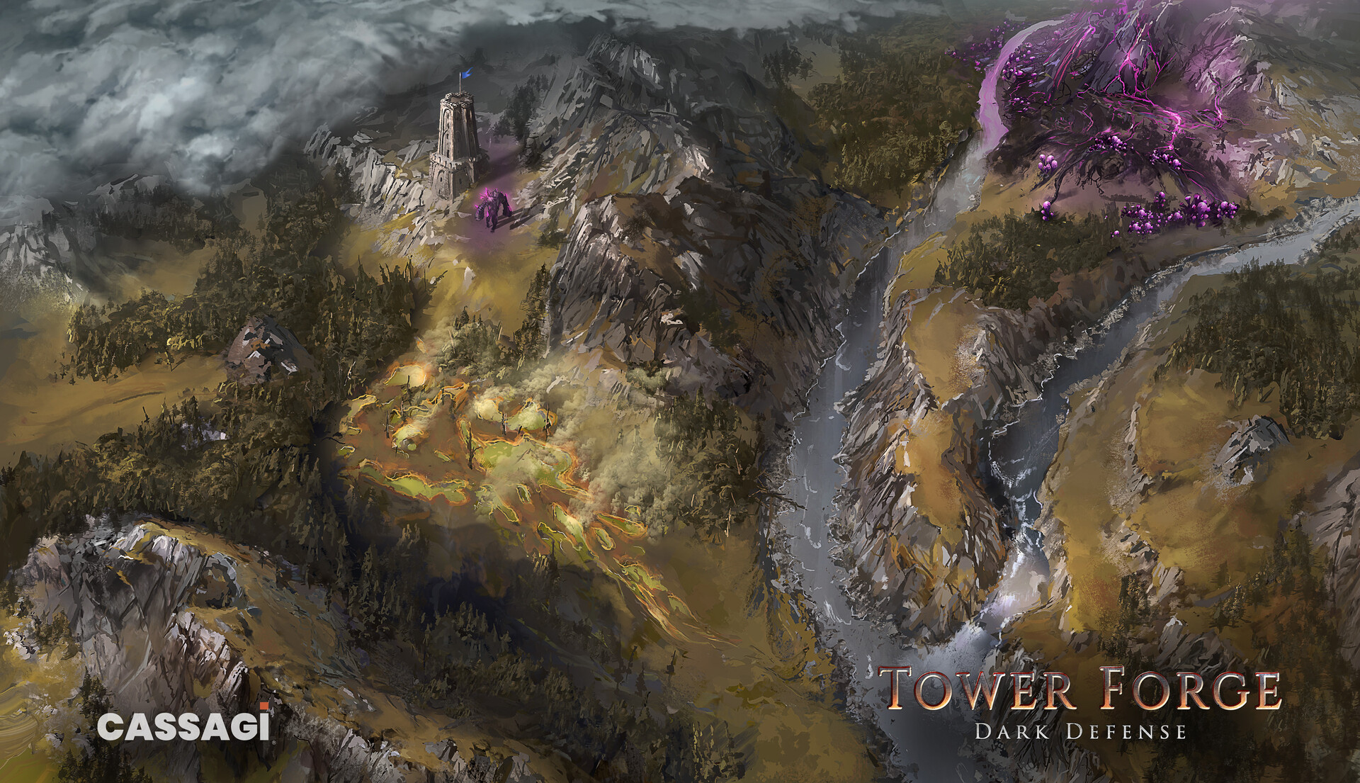 ArtStation - Tower Forge: Dark Defense - Environment Concept art