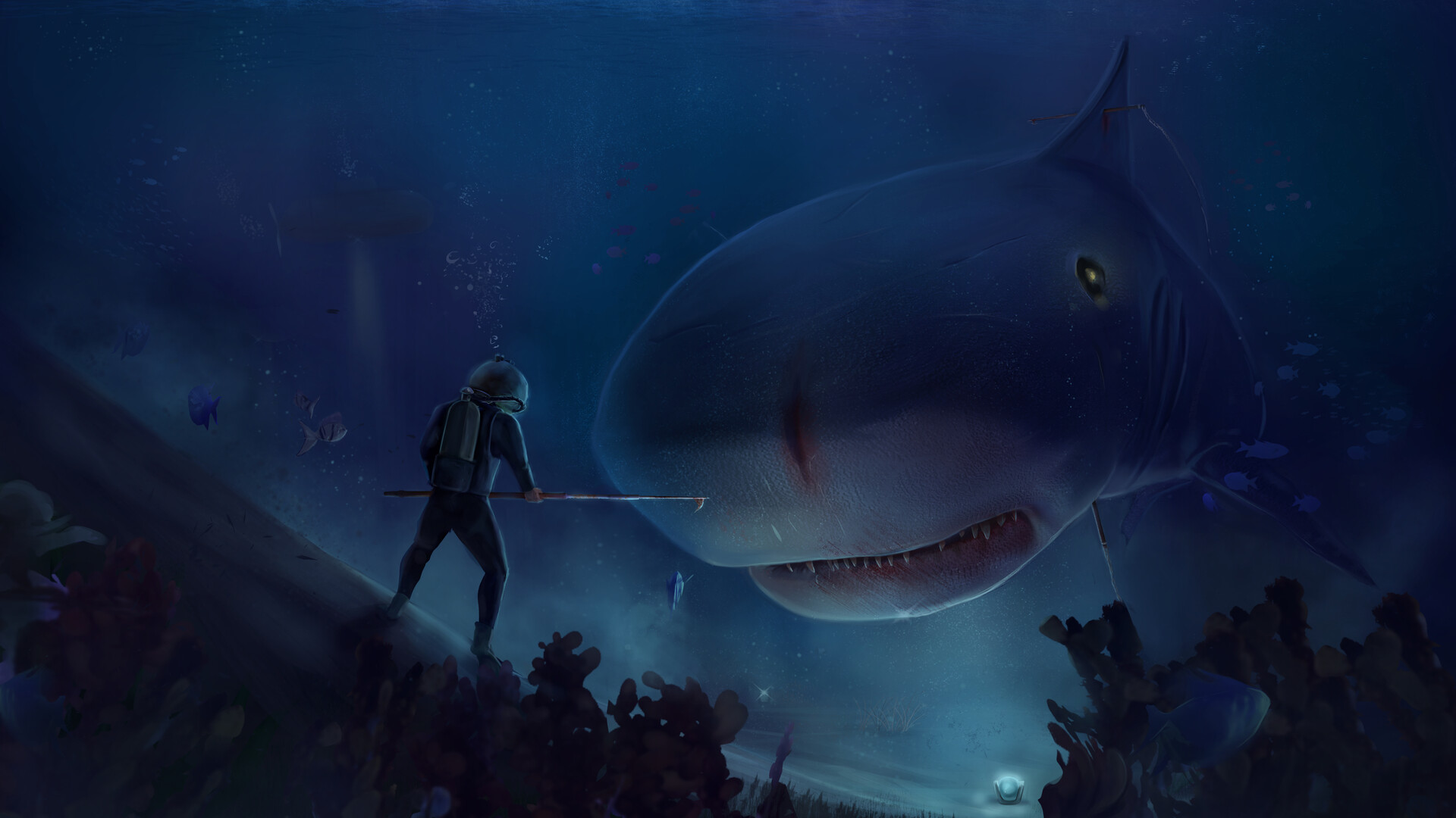 ArtStation - "WORLDEATER" Illustration