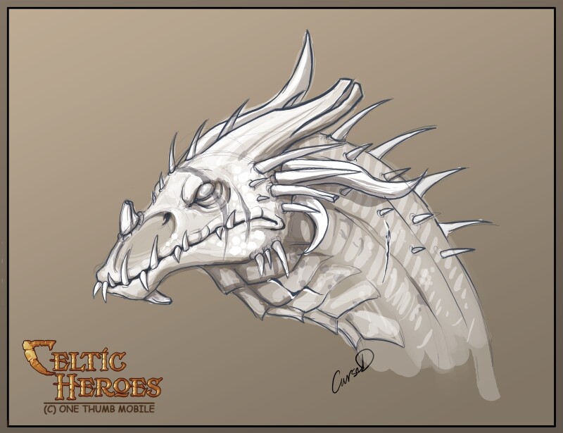 ArtStation - Dragon Head 01