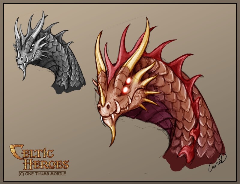 ArtStation - Dragon Head 02