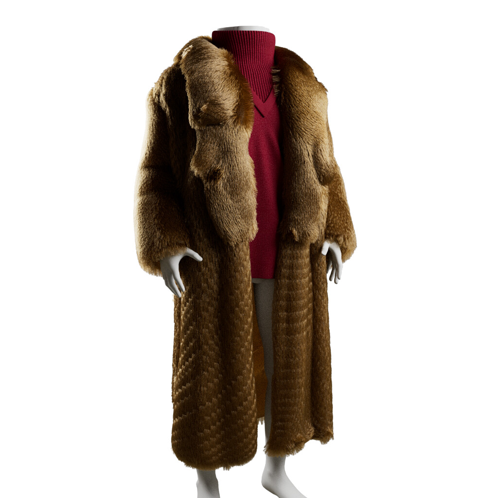 ArtStation - Men's Jacket Collection: Versatile 3D Renders and Styles