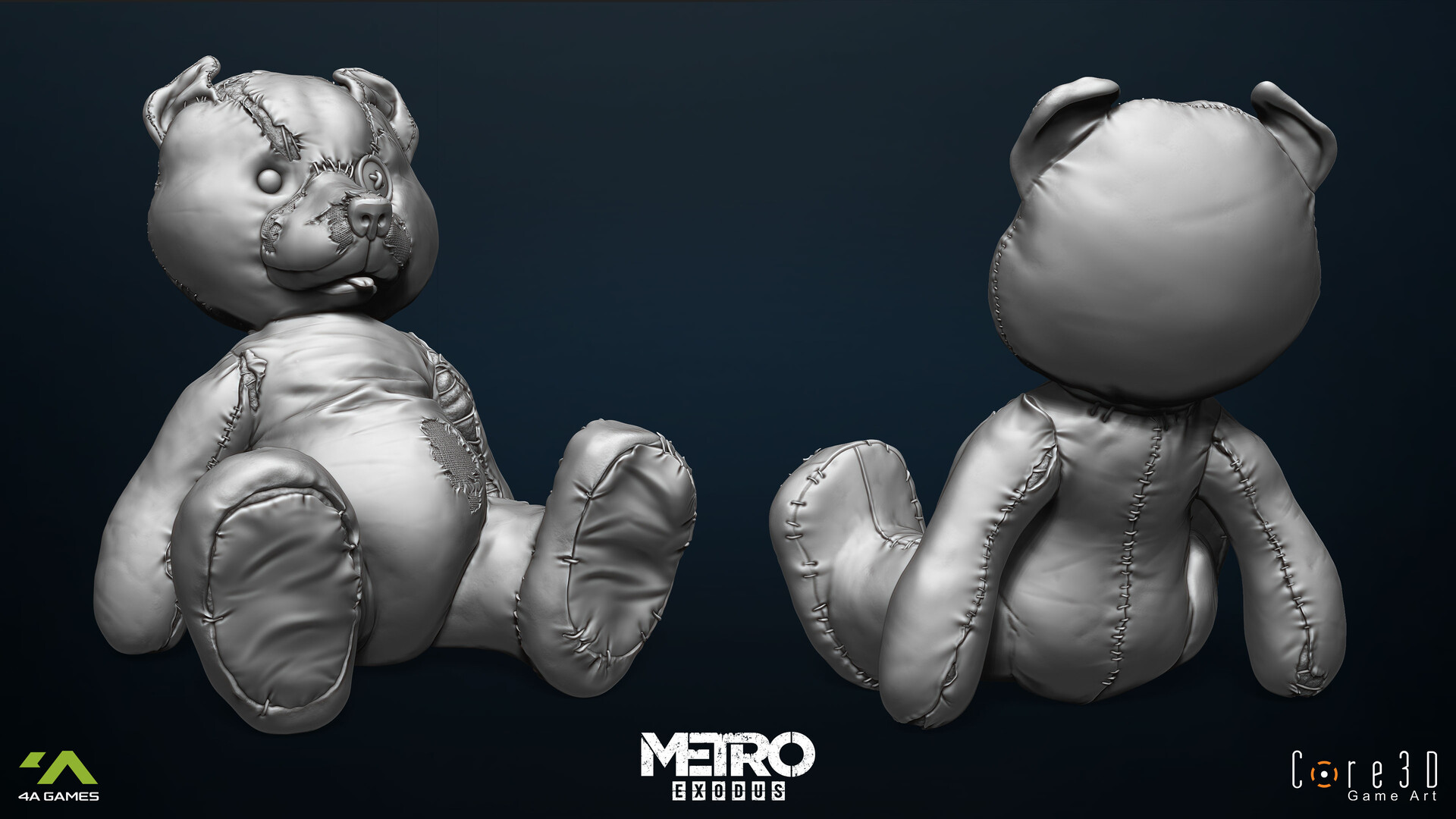 Core3D Game Art - Teddy Bear