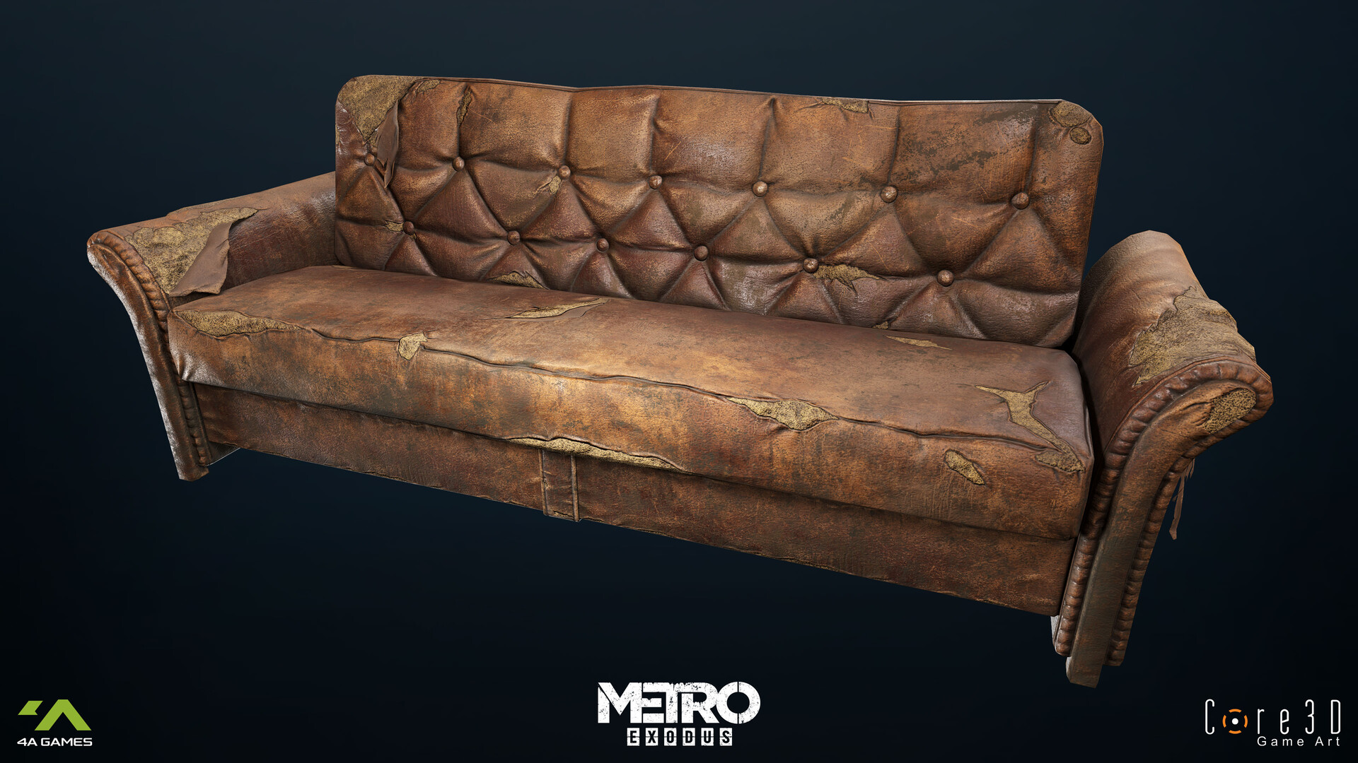 Core3D Game Art - Couch