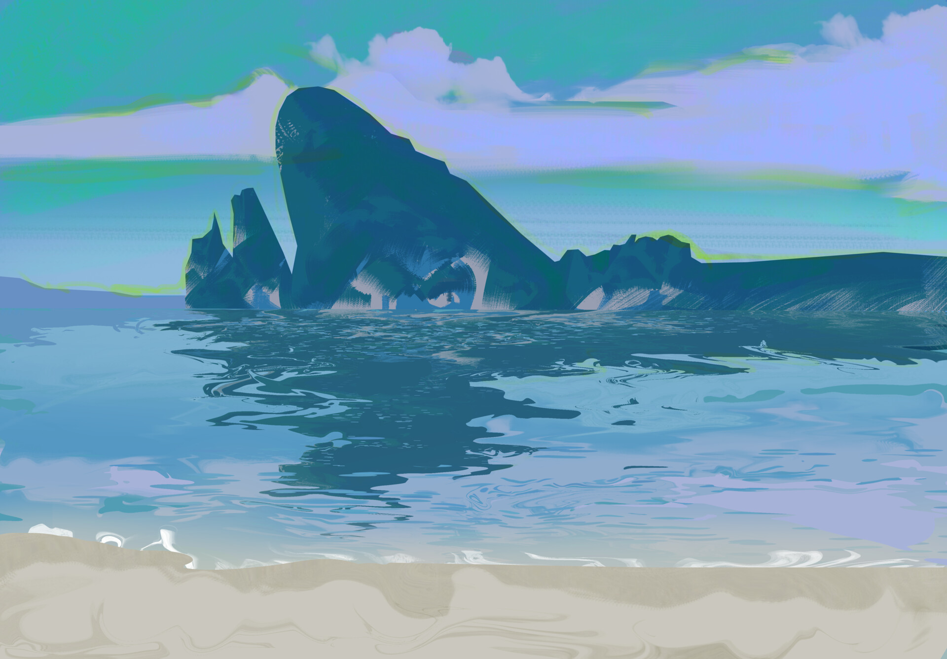 ArtStation - Landscape Study #1