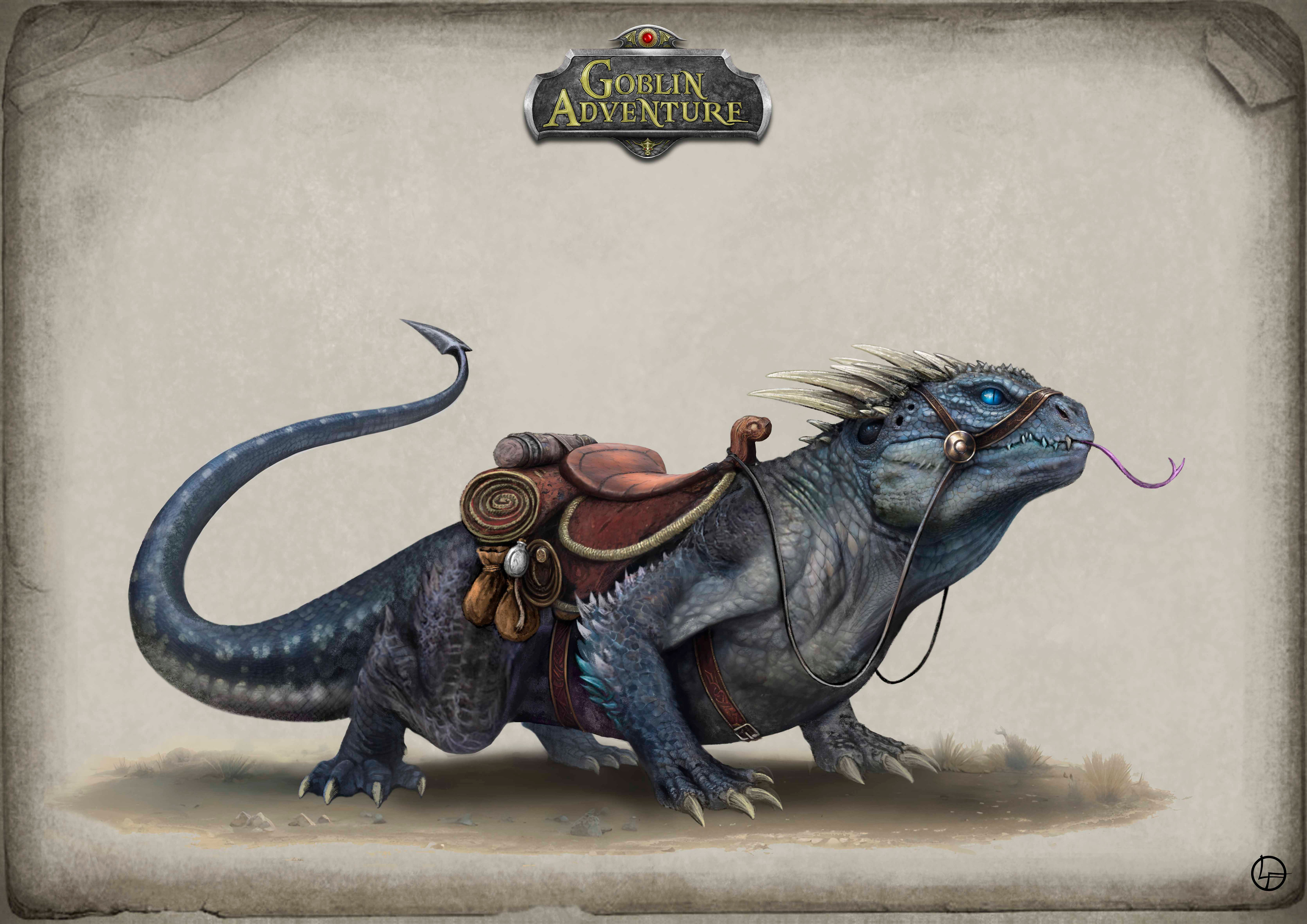 Diego Lafuente - Reptilian mounts