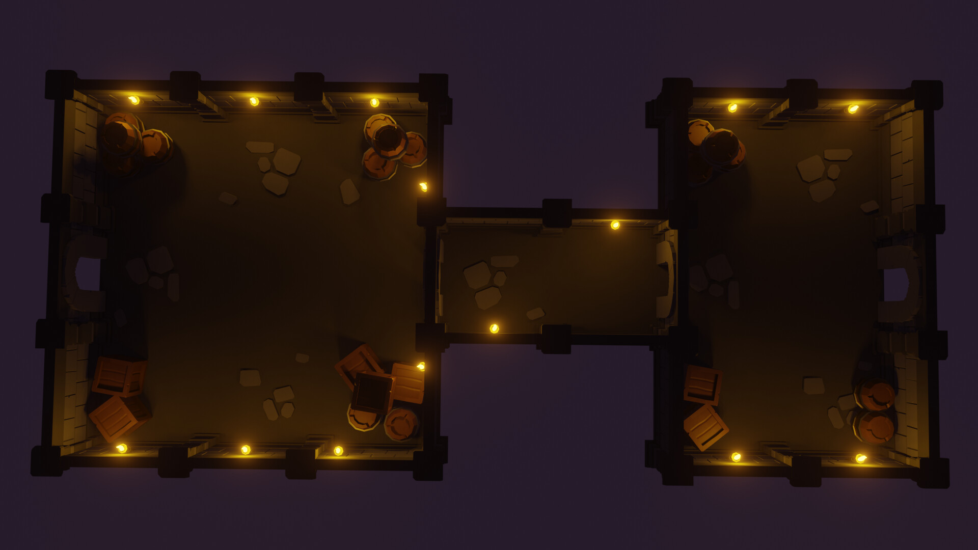 ArtStation - Low-Poly Dungeon