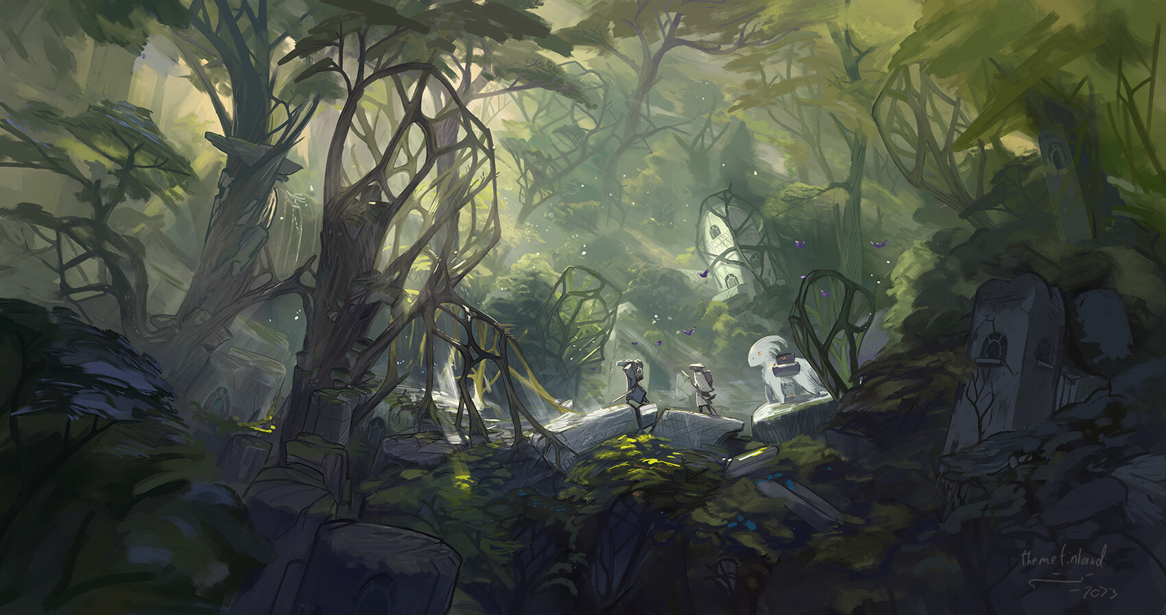 ArtStation - Old arborea