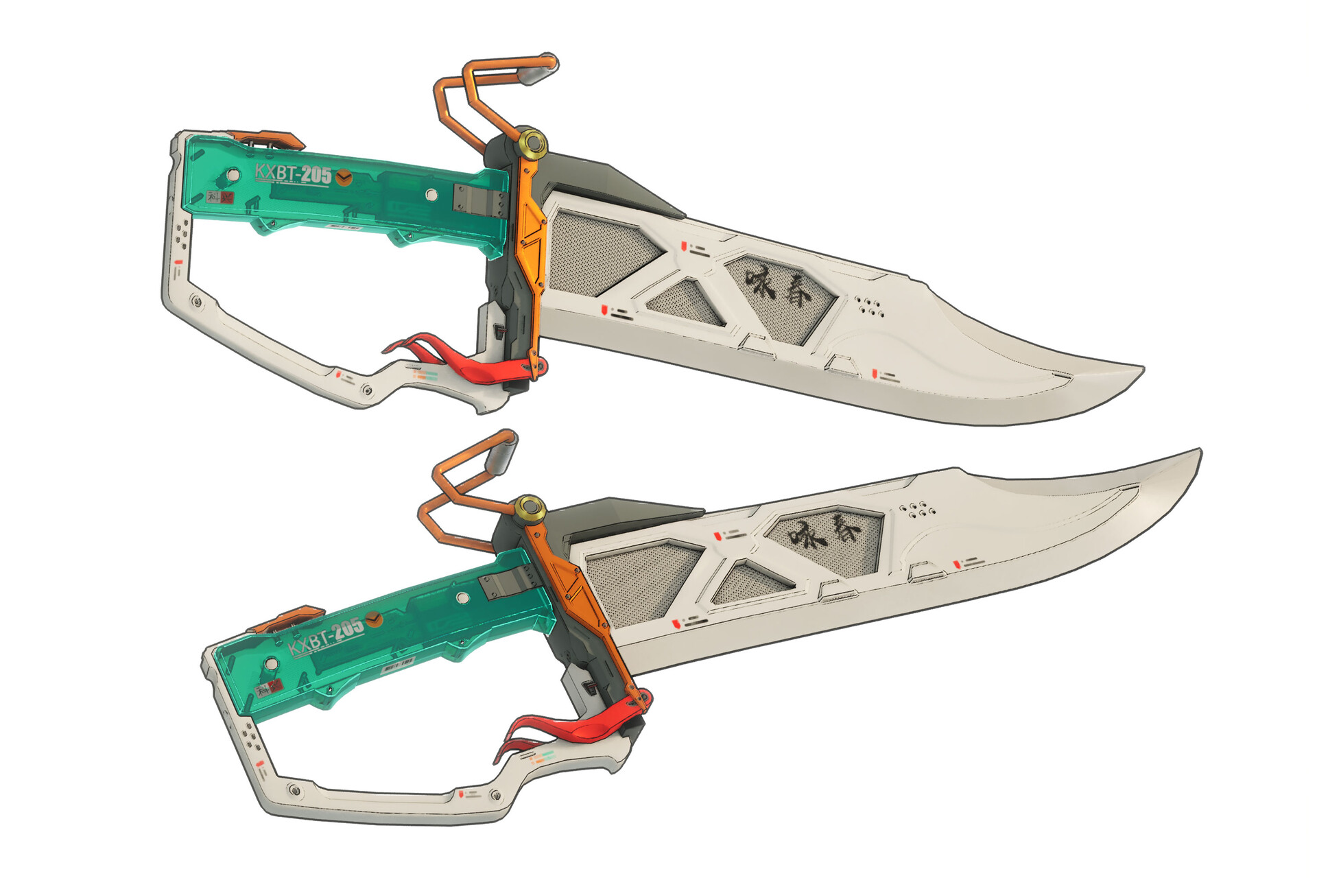 ArtStation - Cyber Knife - UE5 Substrate