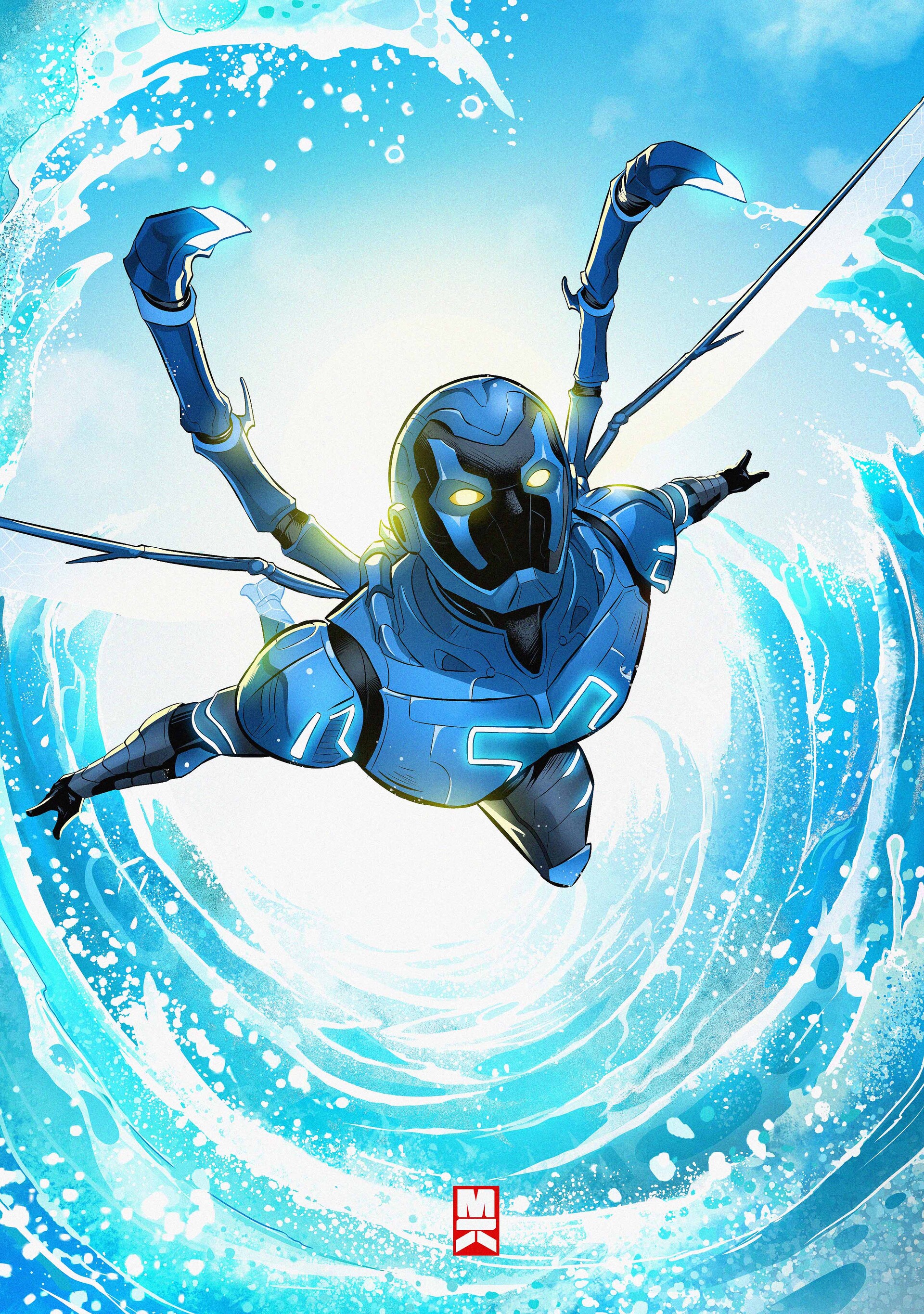 ArtStation - DC Blue Beetle