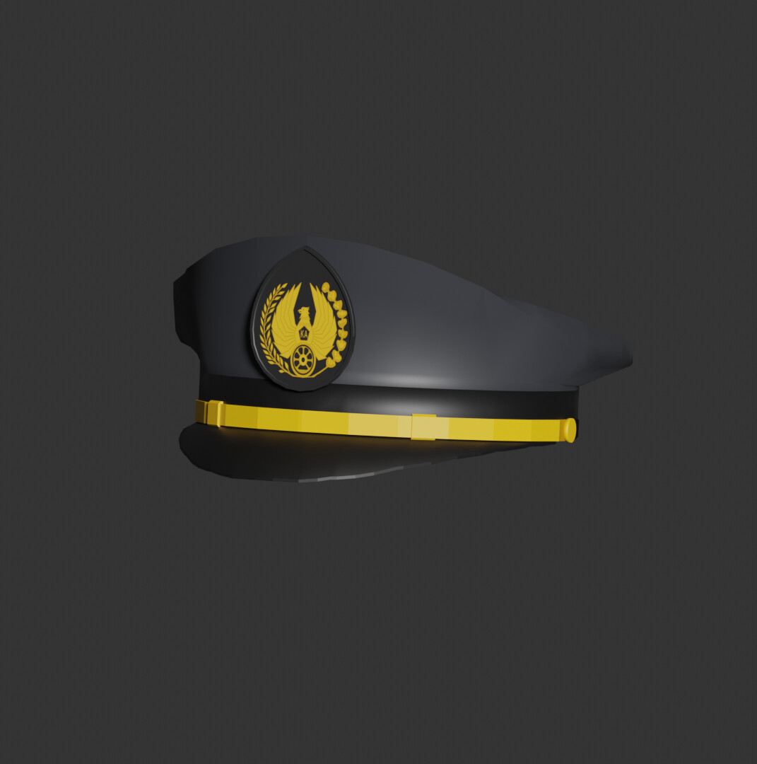 ArtStation - Roblox cap accessories item render test