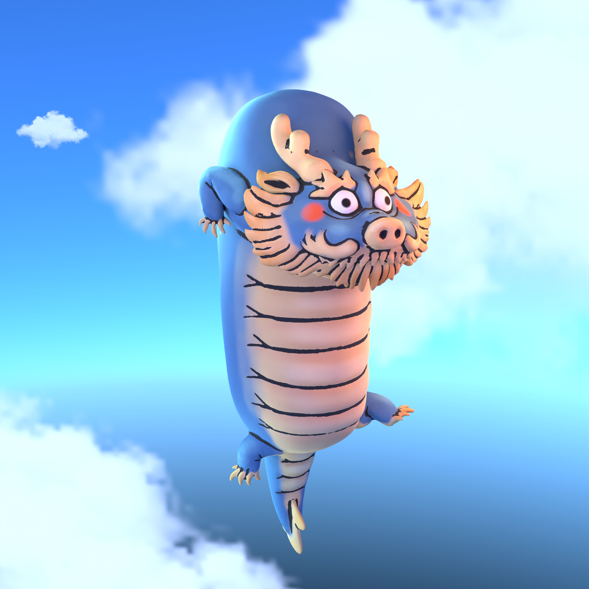 ArtStation - 3D Dragon