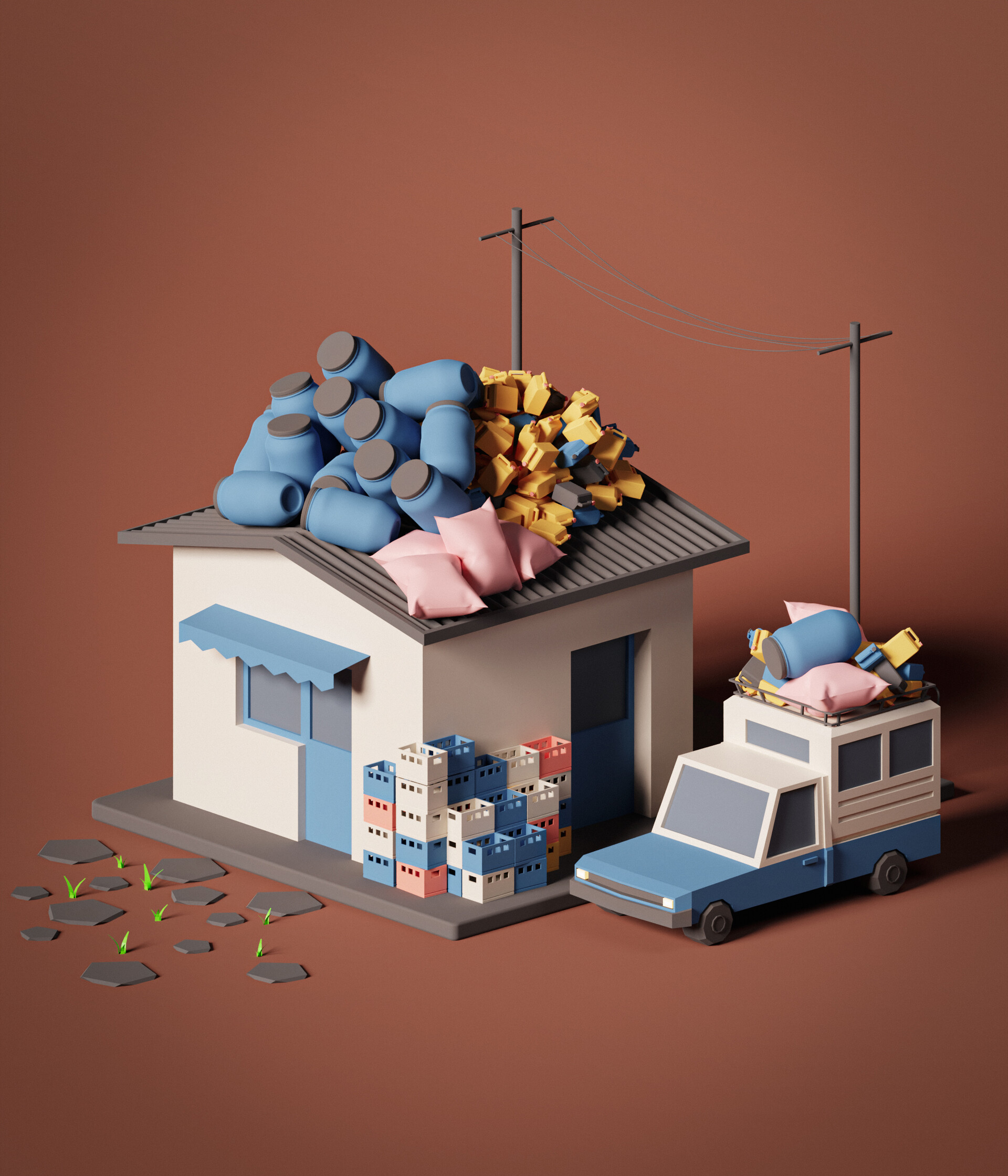 ArtStation - Mini-Mercato