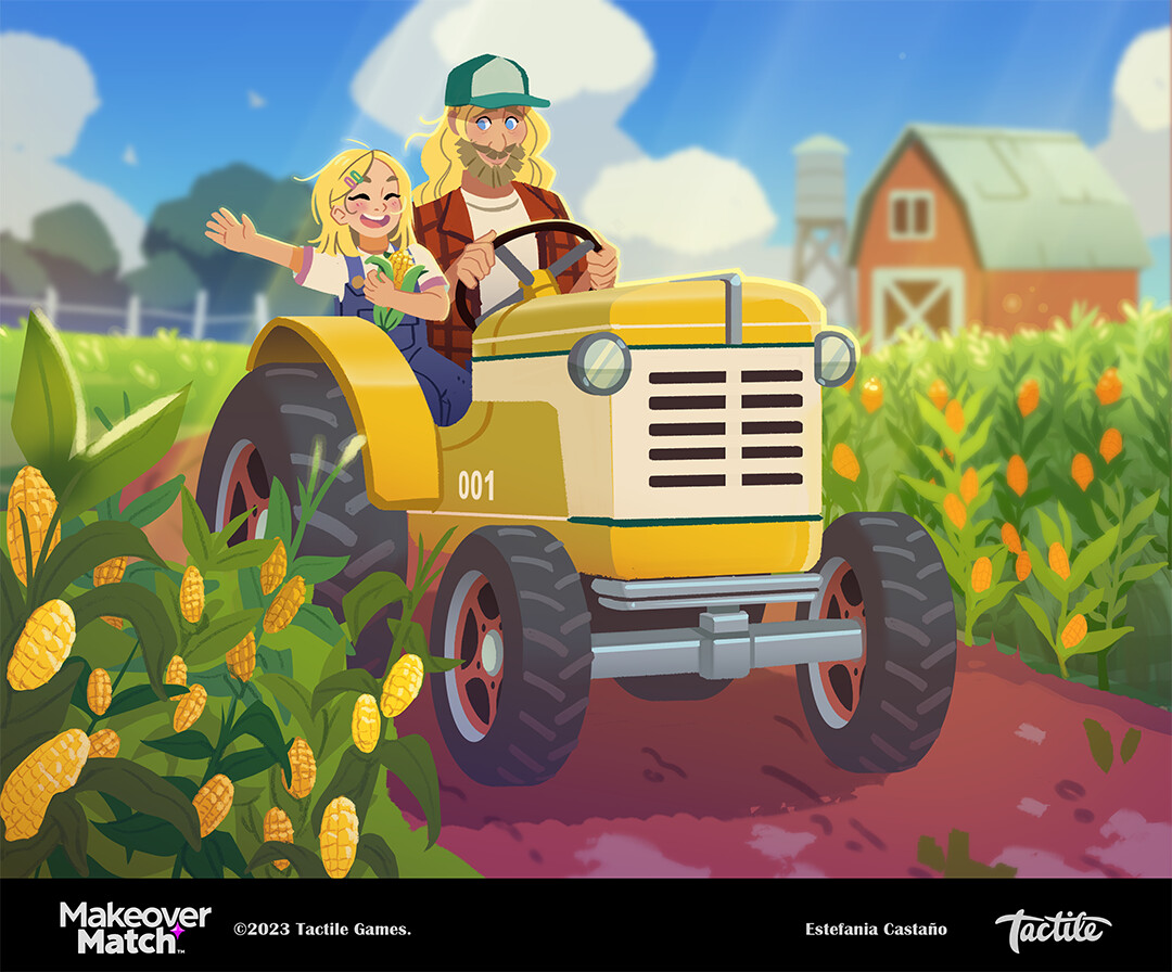 ArtStation - Makeover Match: Declan & Amber StoryImages