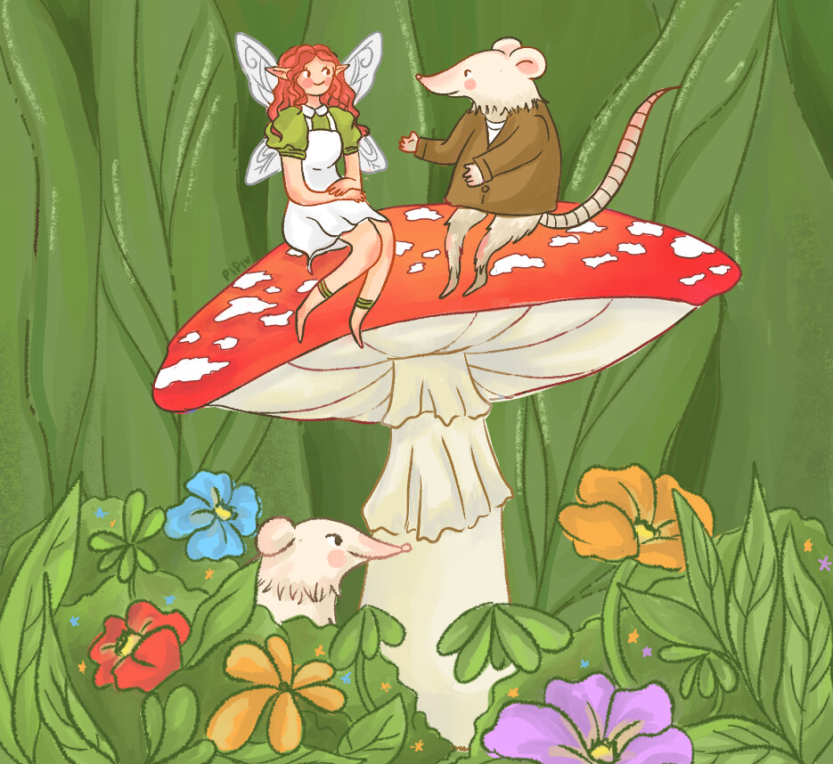 ArtStation - Pop-up project: "The talk"