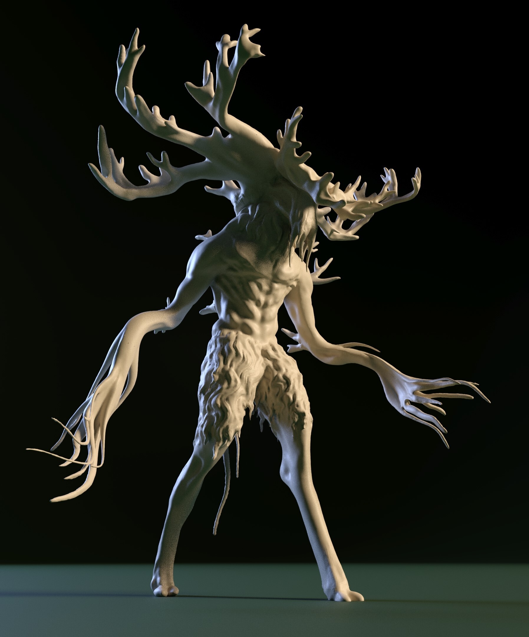 ArtStation - Elder god of forest