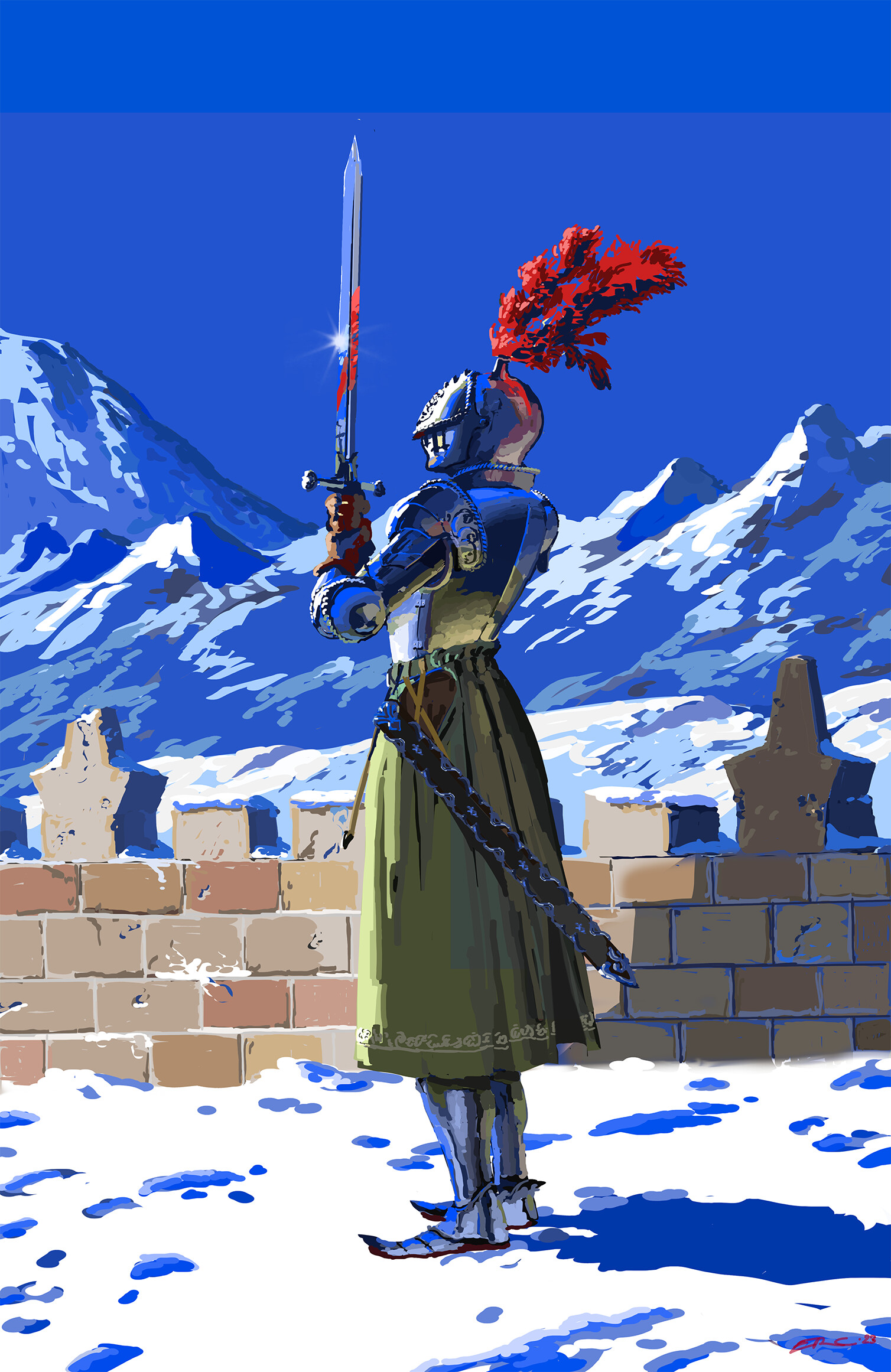 Knight by Emilio Rodríguez C. (Emkun) : r/ImaginaryKnights