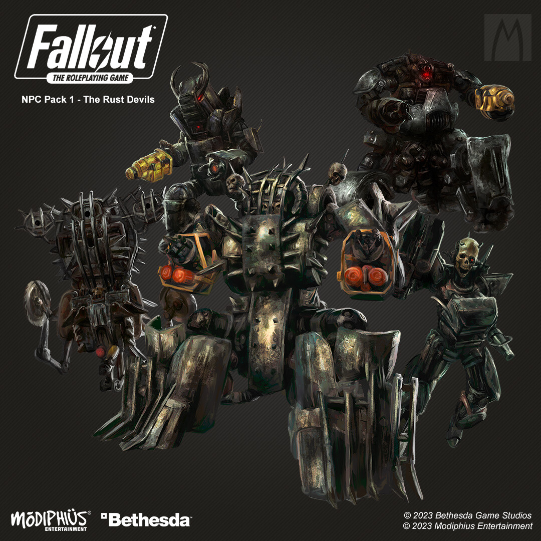 Fallout: The Roleplaying Game: NPC Pack The Rust Devils, 46% OFF