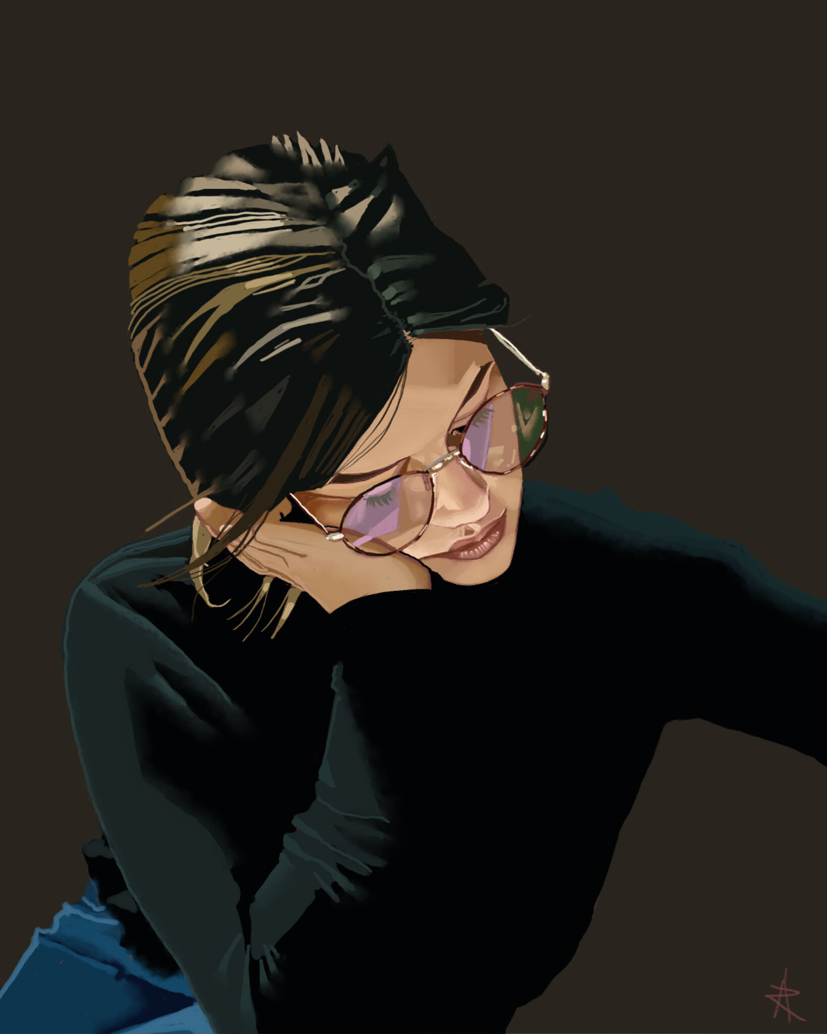 ArtStation - She loved to read