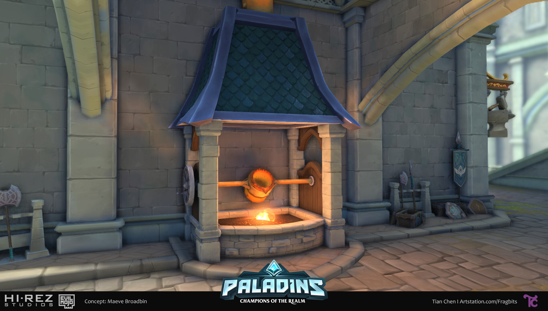 Tian Chen - Paladins: Keep District