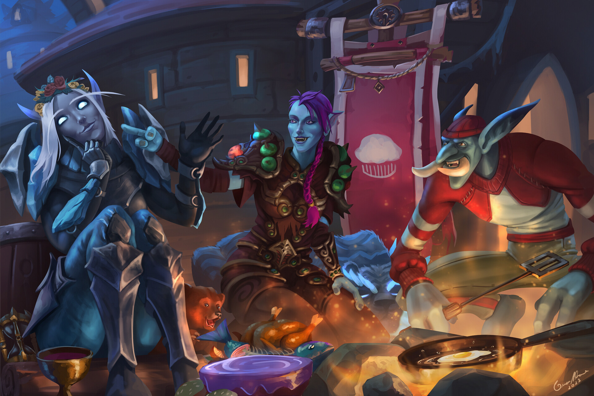 ArtStation - WoW Party