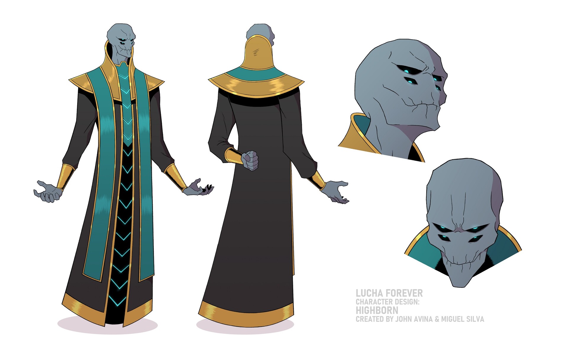 ArtStation - Highborn Character Sheet