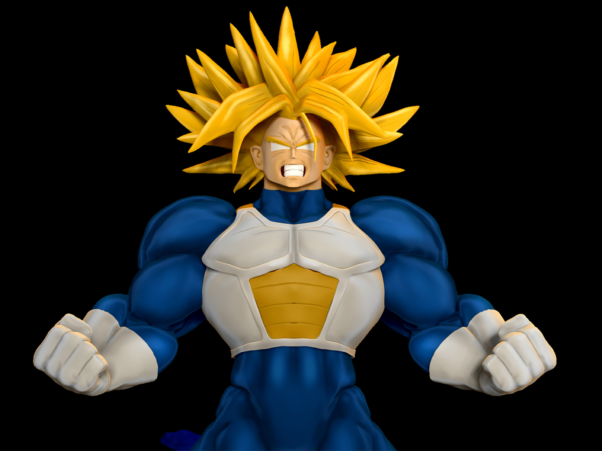 ArtStation - SUPER TRUNKS l DBZ