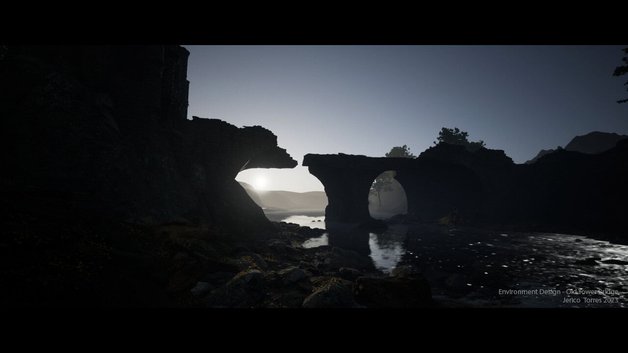 ArtStation - Old tower bridge 2