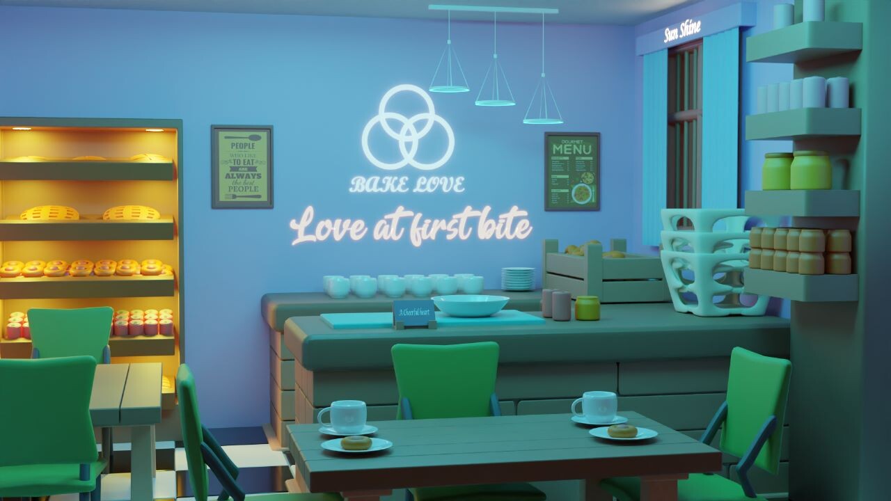 ArtStation - 3d bakery set