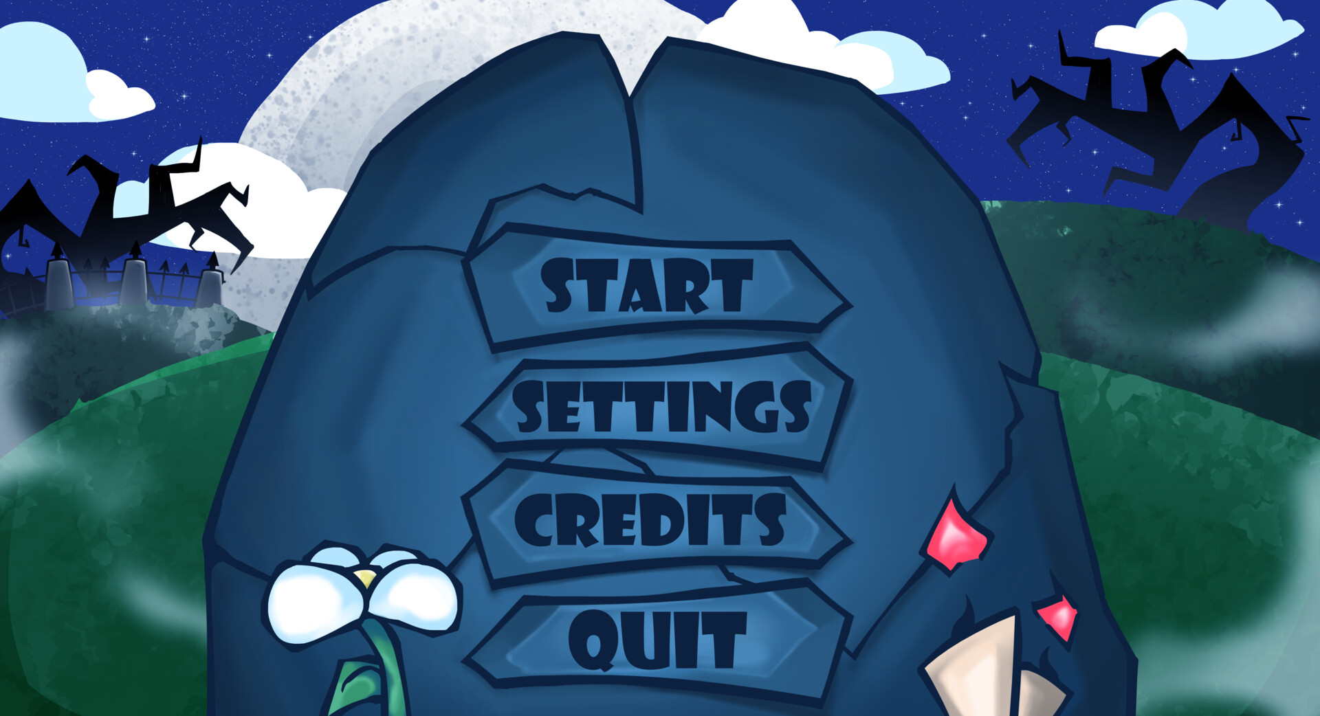 ArtStation - {GAME ART} GHOST MENU, LOBBY AND HUD