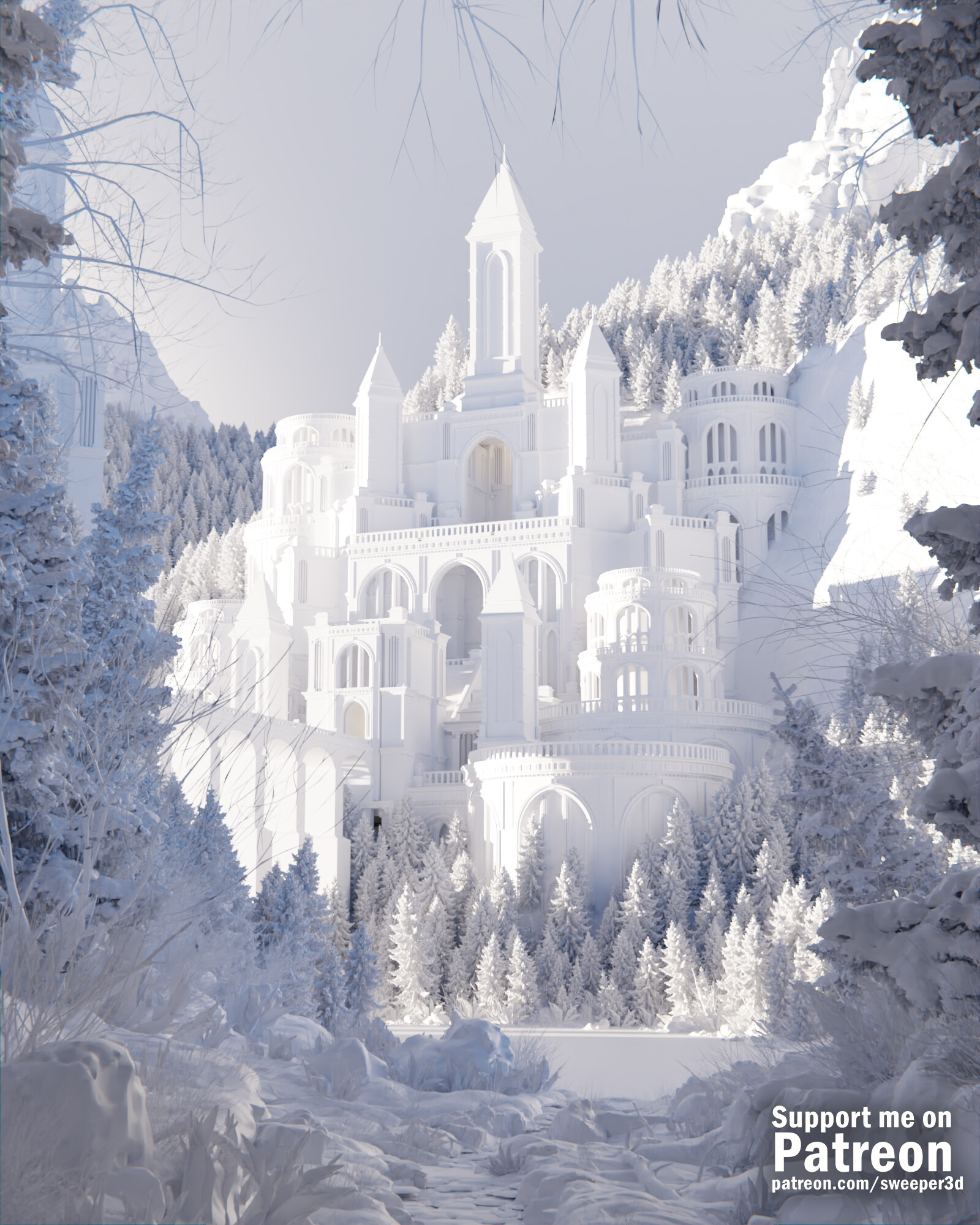 Sweeper3D - Frostfall Castle