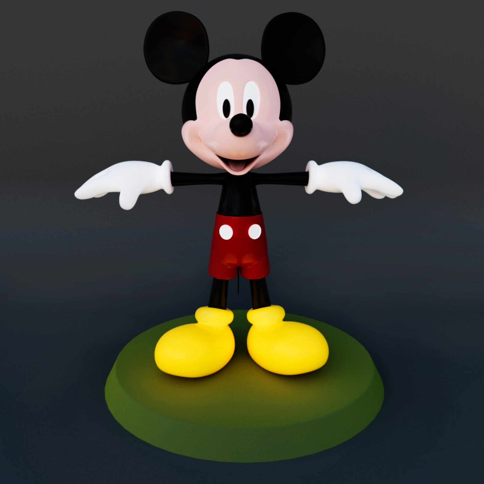 ArtStation - Mickey Mouse