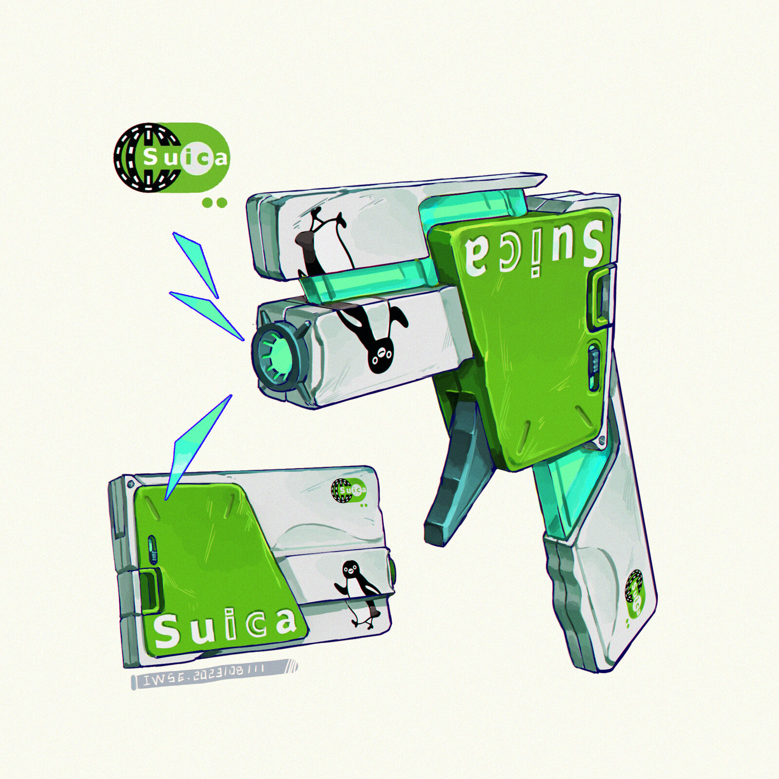 IWSE Zhang - Suica or LifeCard？——西瓜卡生命卡