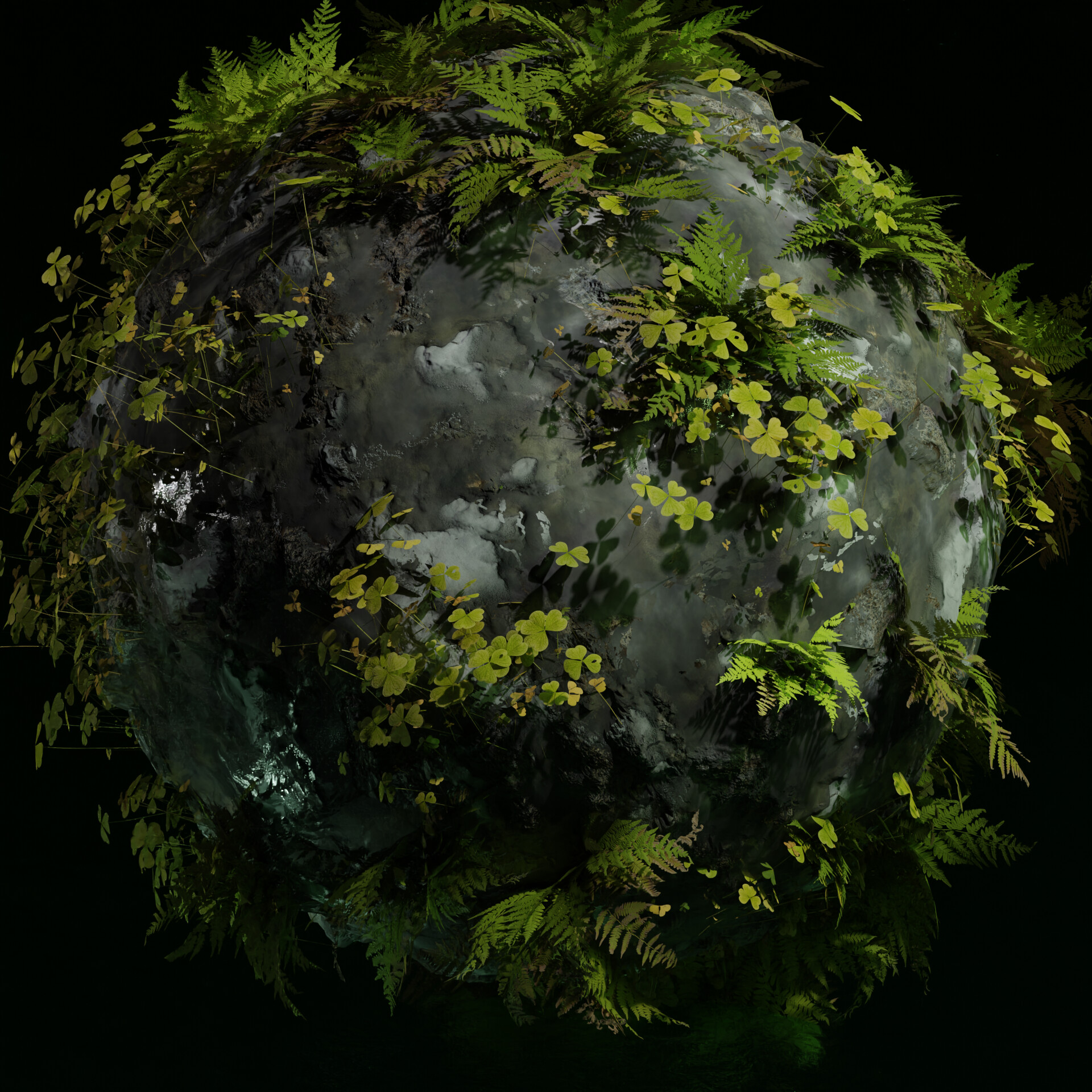 ArtStation - Digital Enviroment Texture Study