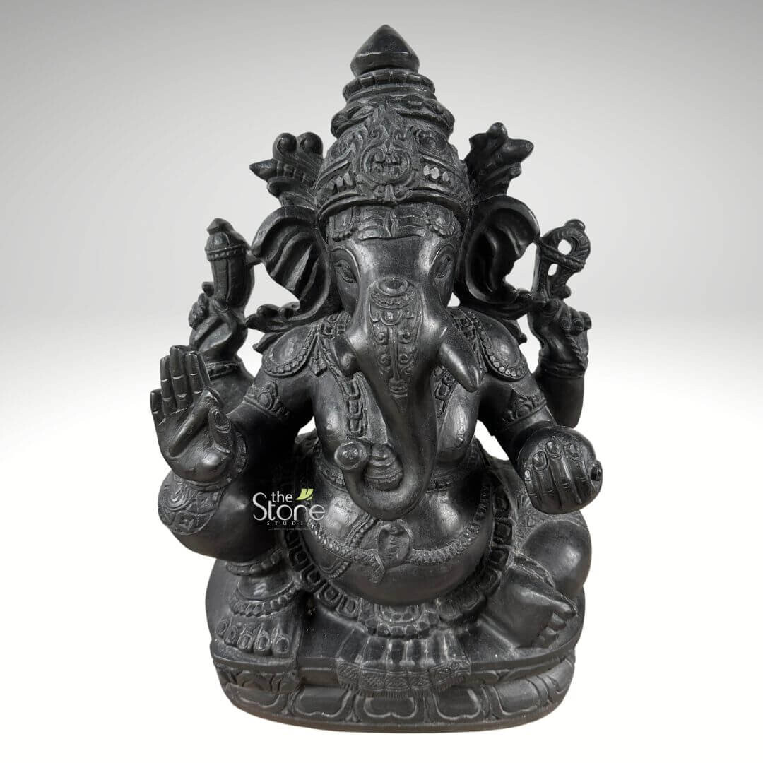 ArtStation - 18 inch Ganesha Stone Statue | The Stone Studio